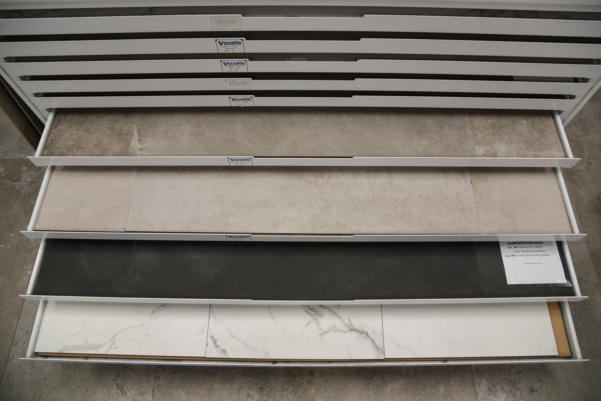 Tile showroom: Chessington tiles & splashbacks| About Versatile Tiles